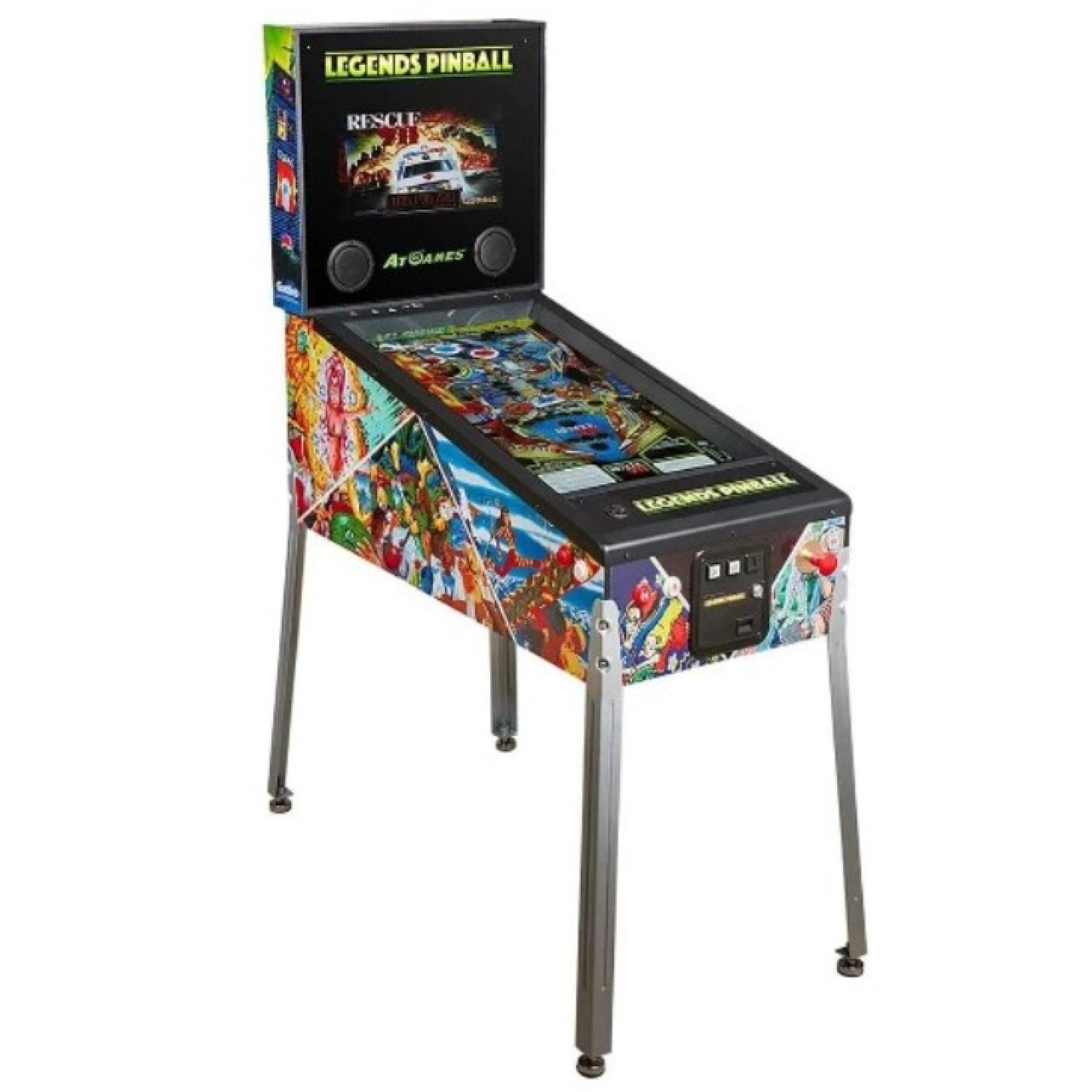Legends Pinball - 22 Built in Games - Retro Arcade