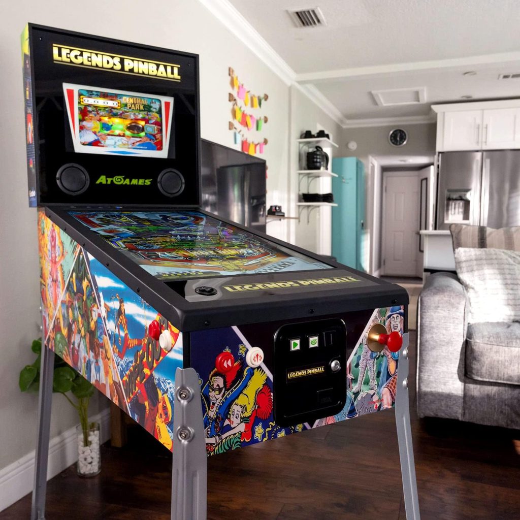 Legends Full-Size Digital Pinball - Arcade Fun - Retro Arcade