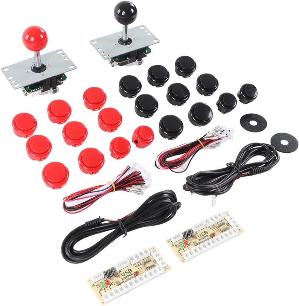 Tgoon 2 Player LED Arcade Kit - DIY, USB - Retro Arcade
